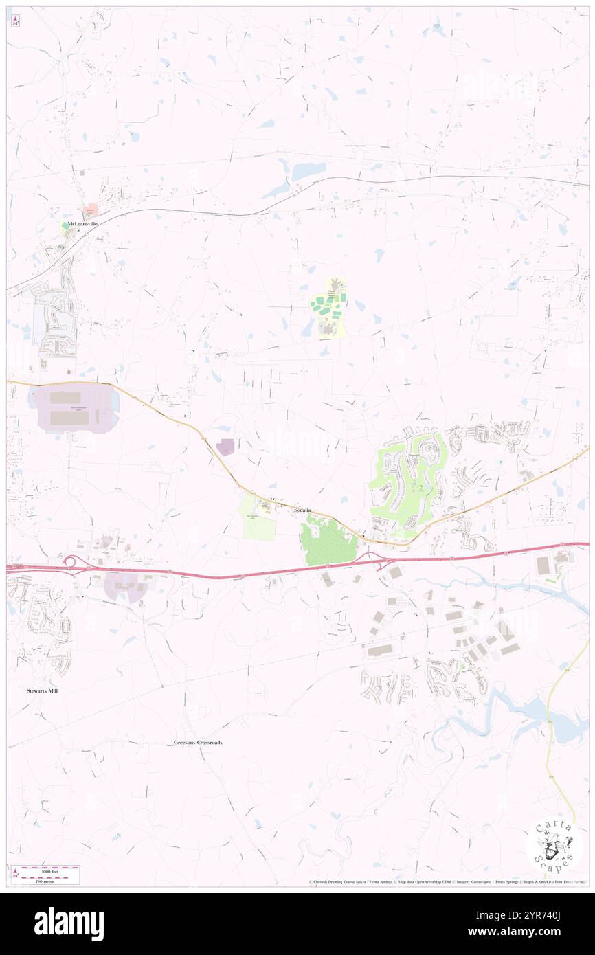 Town of Sedalia, Guilford County, USA, Vereinigte Staaten, North ...