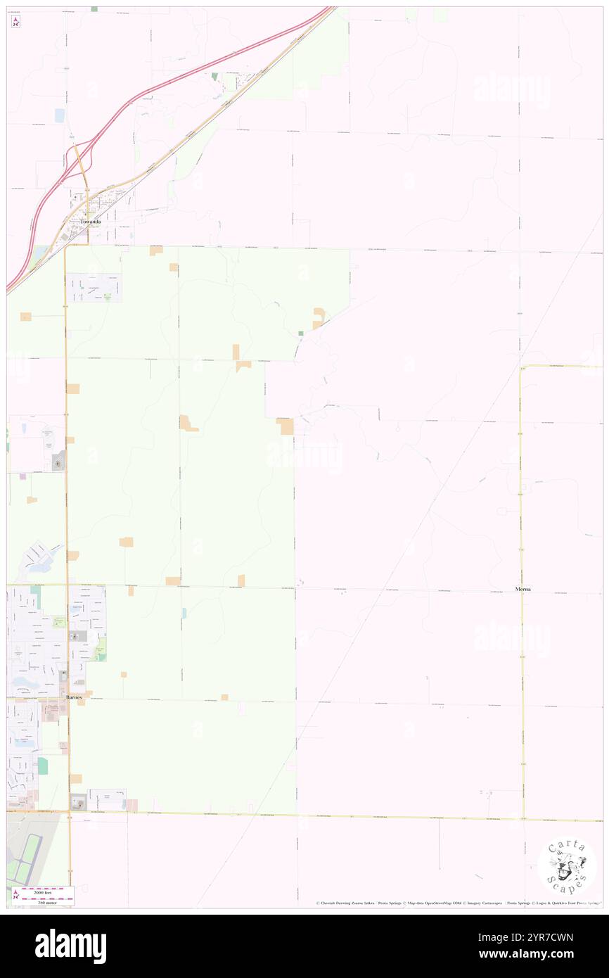 Township of Towanda, McLean County, USA, USA, Illinois, n 40 32' 1'', S ...