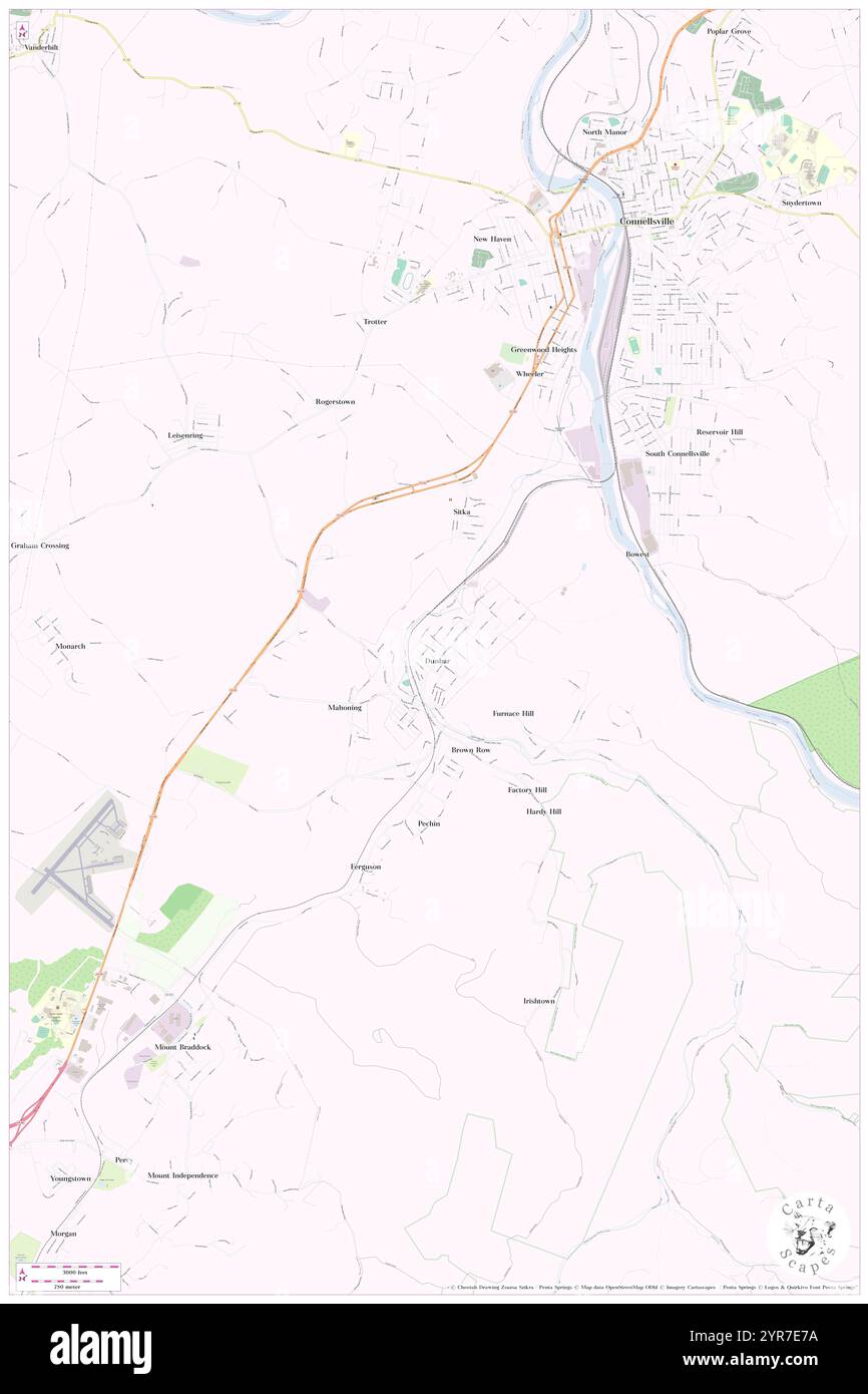 Borough of Dunbar, Fayette County, USA, USA, Pennsylvania, n 39 58' 43 ...