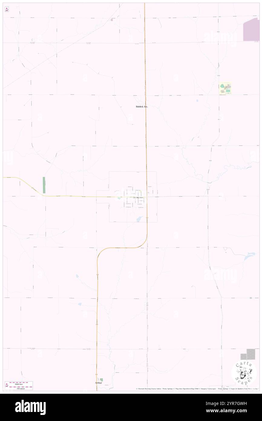 Village of Livingston, Grant County, USA, USA, Wisconsin, n 42 54' 0 ...