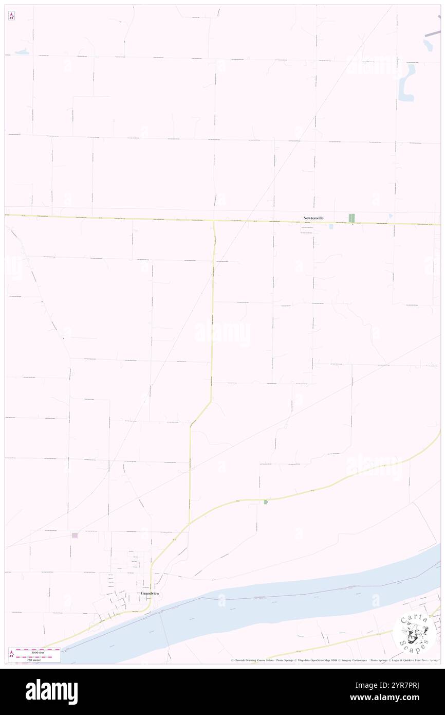 Township of Hammond, Spencer County, USA, USA, Indiana, n 37 58' 50 ...