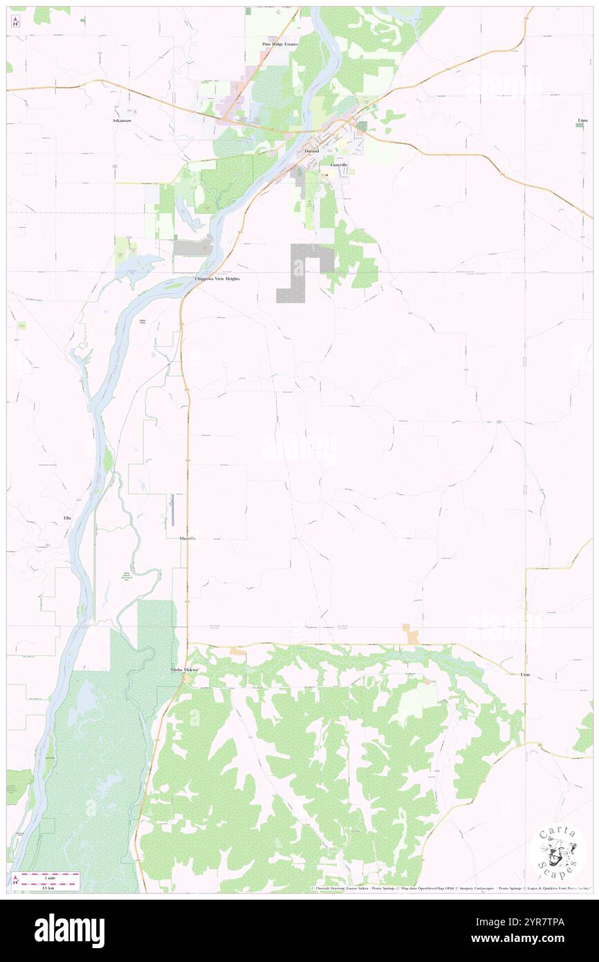 Stadt Maxville, Buffalo County, USA, USA, Wisconsin, n 44 33' 6'', S 91 ...