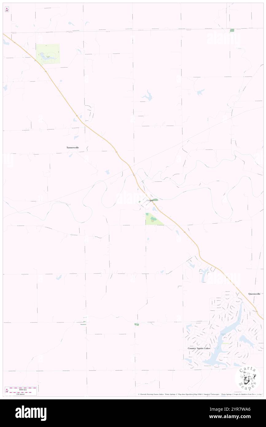 Township of Geneva, Jennings County, USA, USA, Indiana, n 39 4' 45 ...