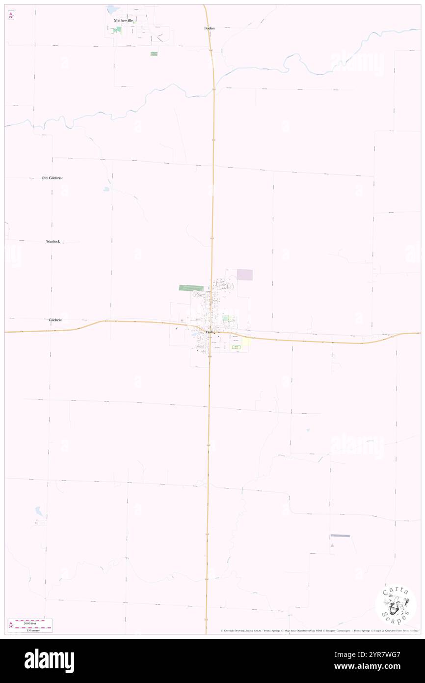 Village of Viola, Mercer County, USA, USA, Illinois, n 41 12' 19'', S ...