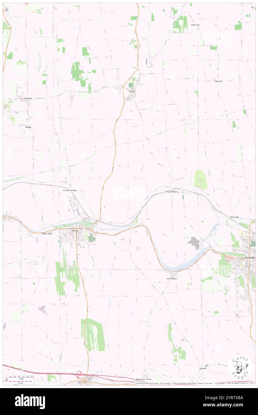 Stadt Palmyra, Wayne County, USA, USA, New York, n 43 5' 0''', S 77 11 ...