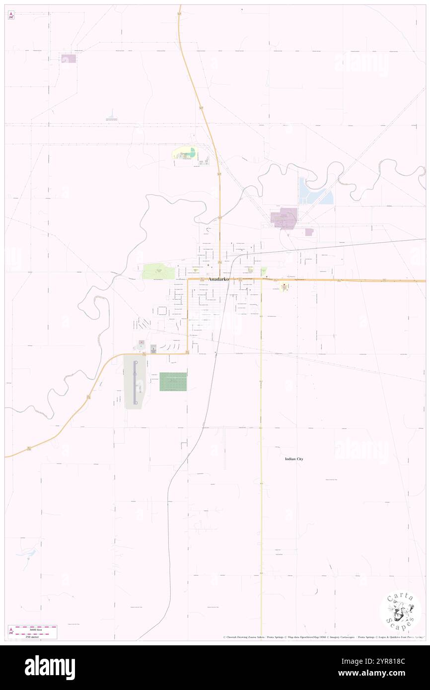 Township of East McKinley, Caddo County, USA, USA, Oklahoma, n 35 3' 50 ...