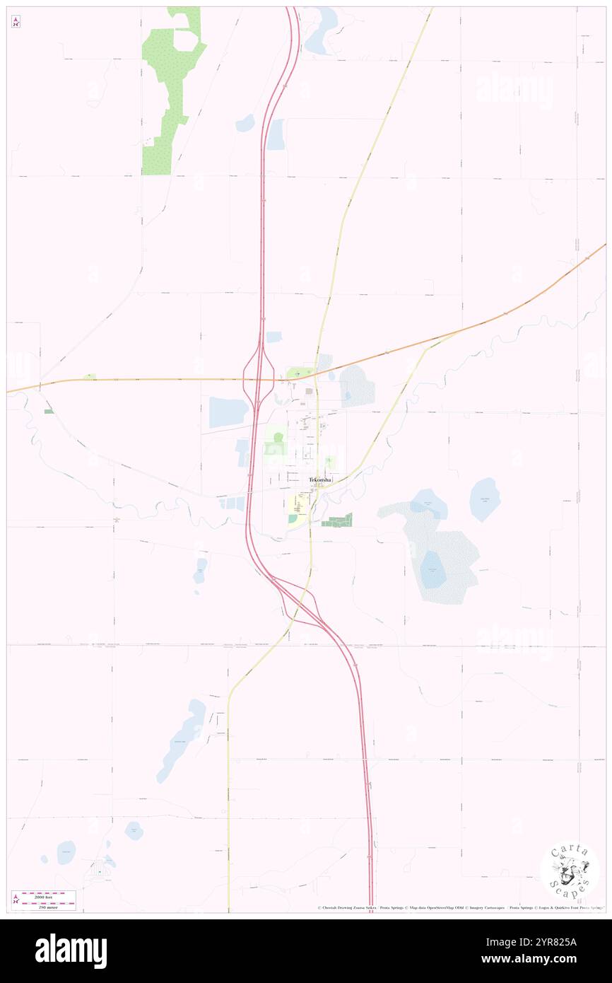Village of Tekonsha, Calhoun County, USA, USA, Michigan, n 42 5' 45 ...