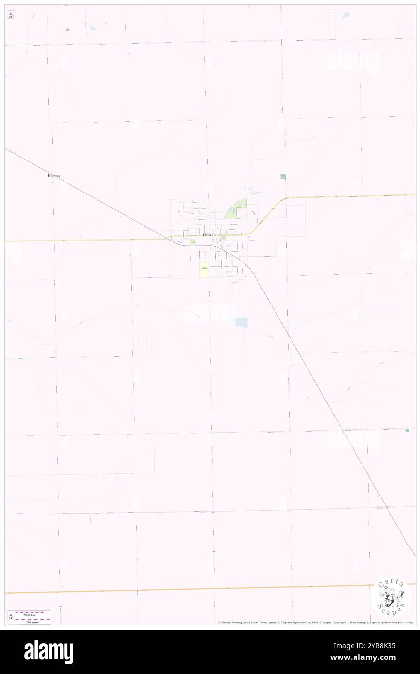 Township of Delavan, Tazewell County, USA, USA, Illinois, n 40 21' 27 ...
