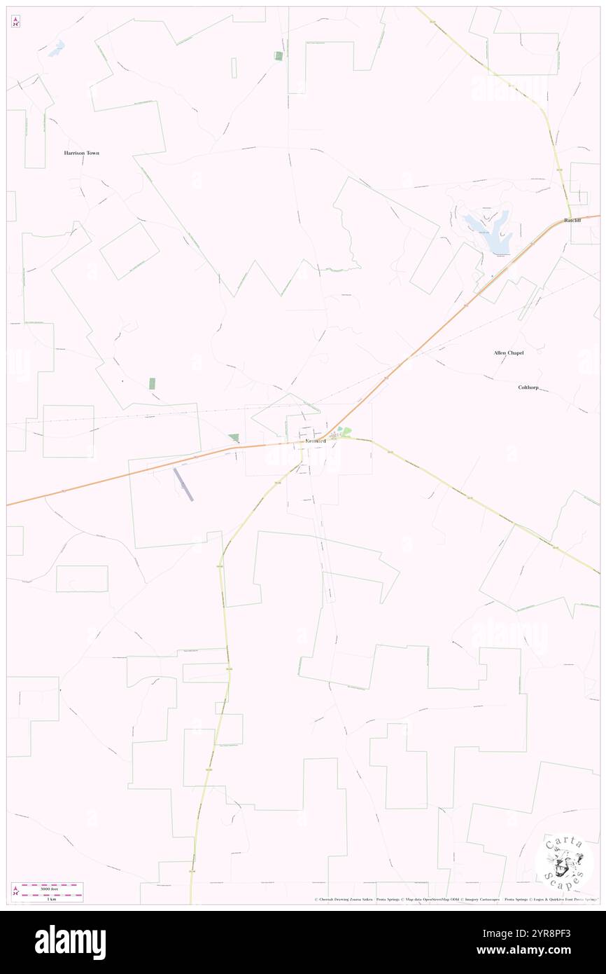 Stadt Kennard, Houston County, USA, USA, Texas, n 31 21' 27'', S 95 11 ...