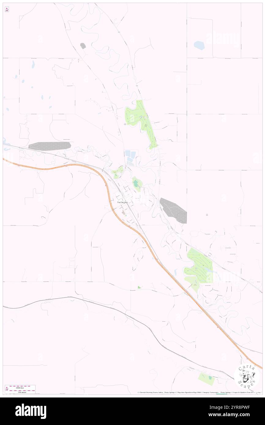 Stadt Burlington, Ward County, USA, USA, North Dakota, n 48 16' 34'', S ...