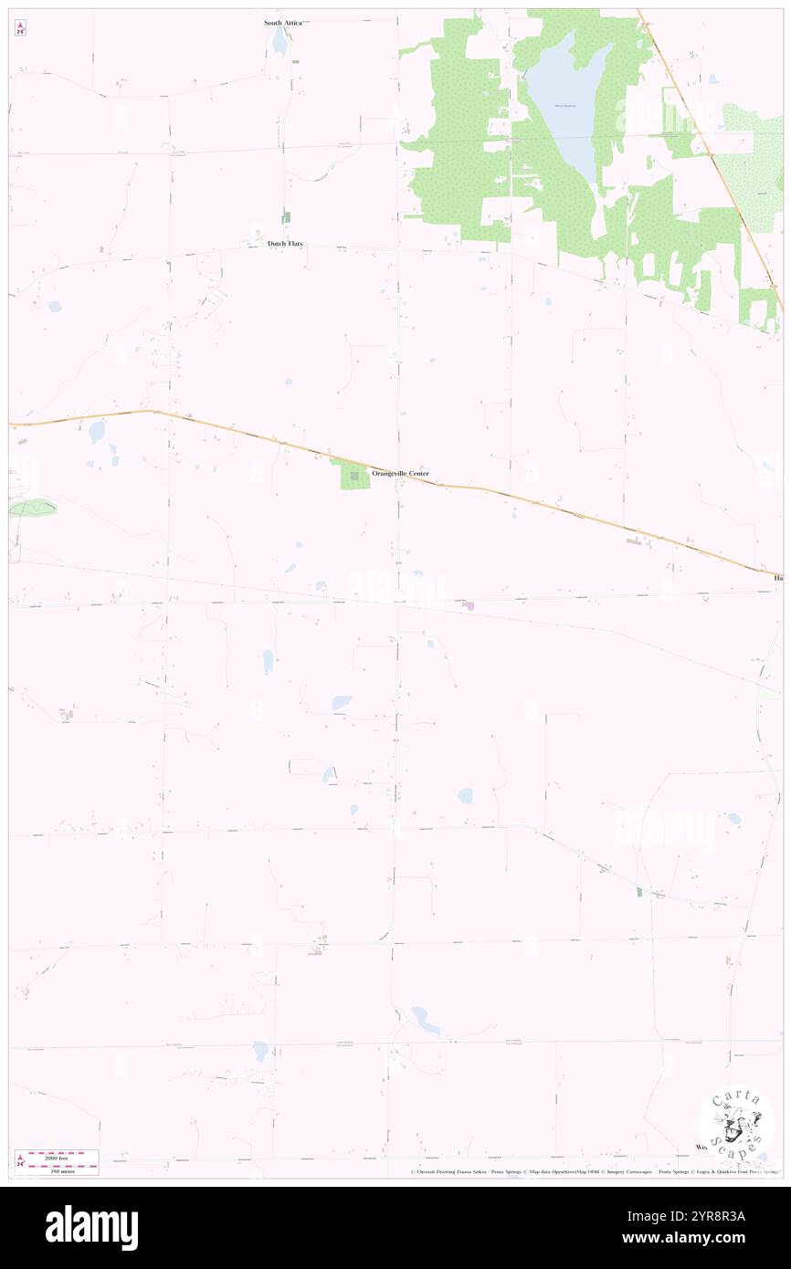 Stadt Orangeville, Wyoming County, USA, USA, New York, n 42 44' 19'', S ...