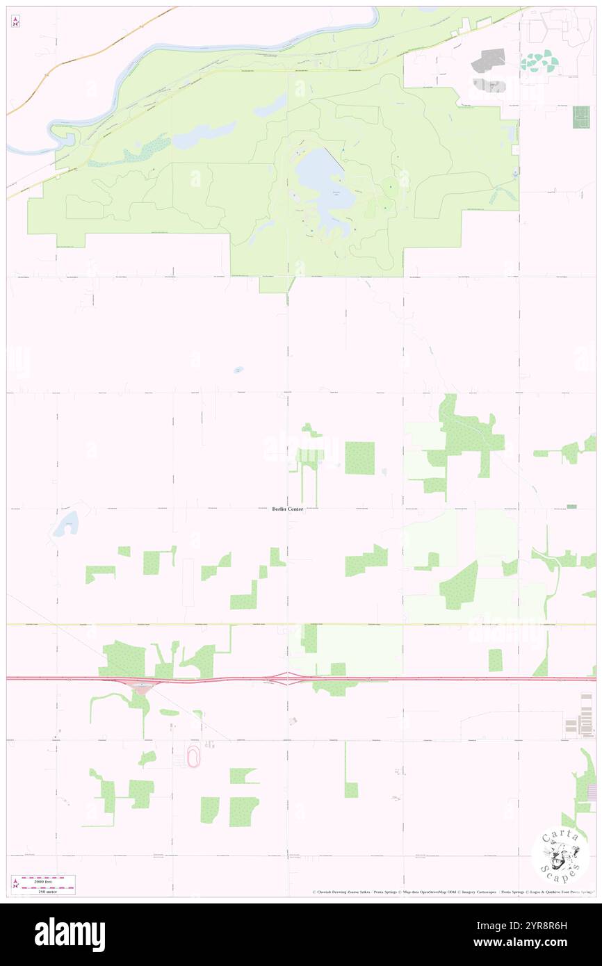Township of Berlin, Ionia County, USA, USA, Michigan, n 42 54' 27'', S ...