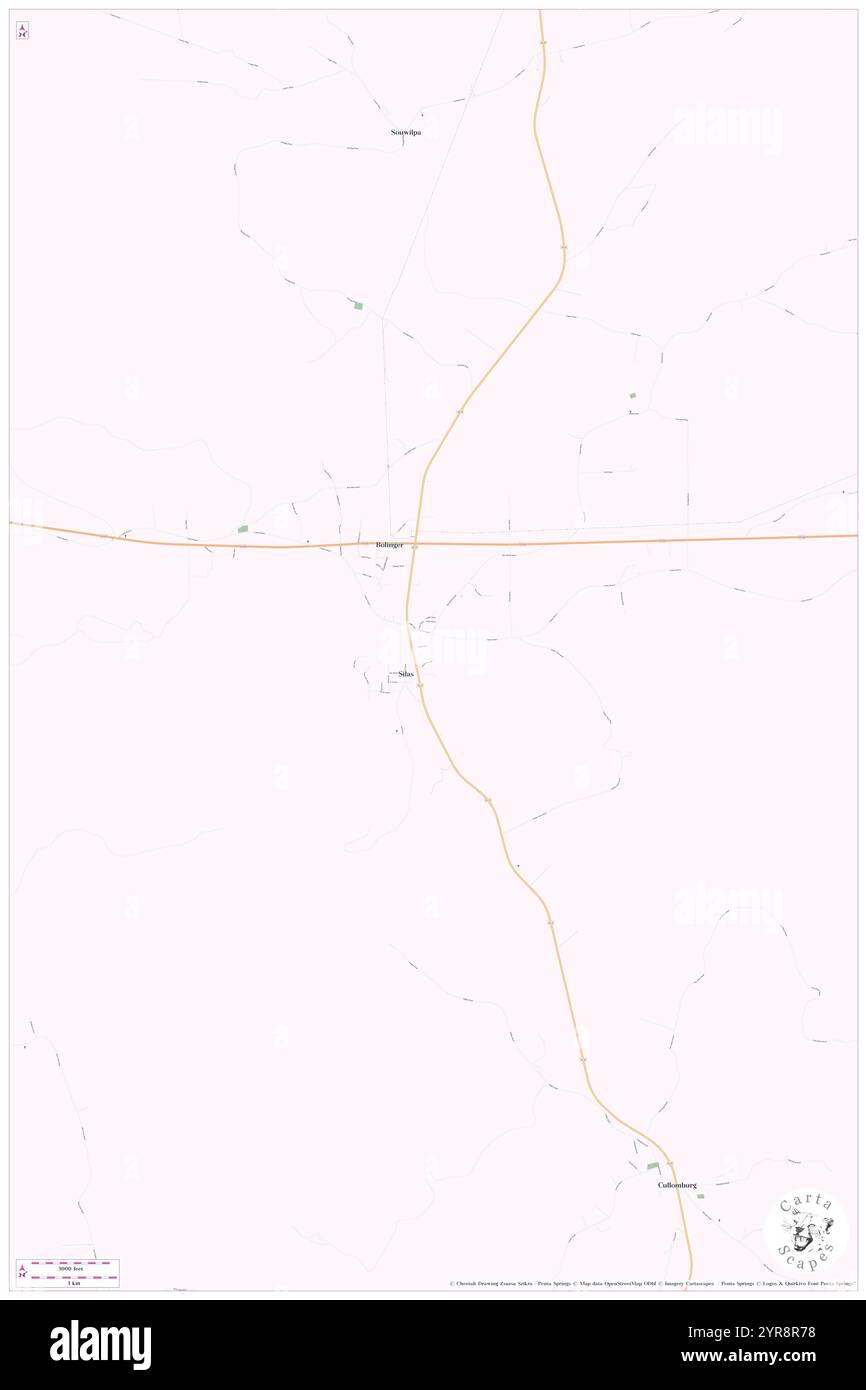 Stadt Silas, Choctaw County, USA, USA, Alabama, n 31 46' 4''', S 88 19 ...