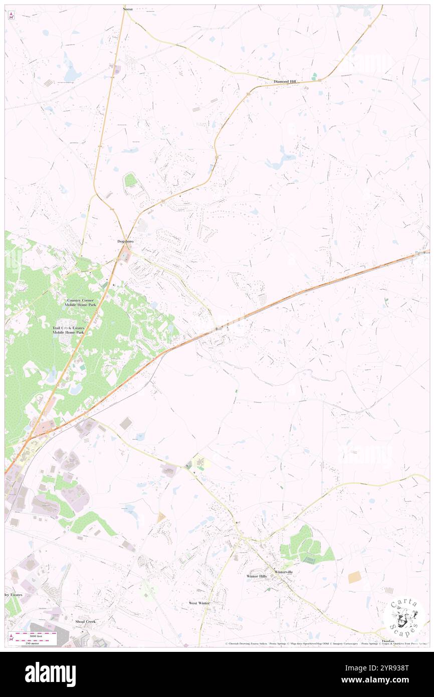 Stadt Hull, Madison County, USA, USA, Georgia, n 34 0' 55'', S 83 17 ...