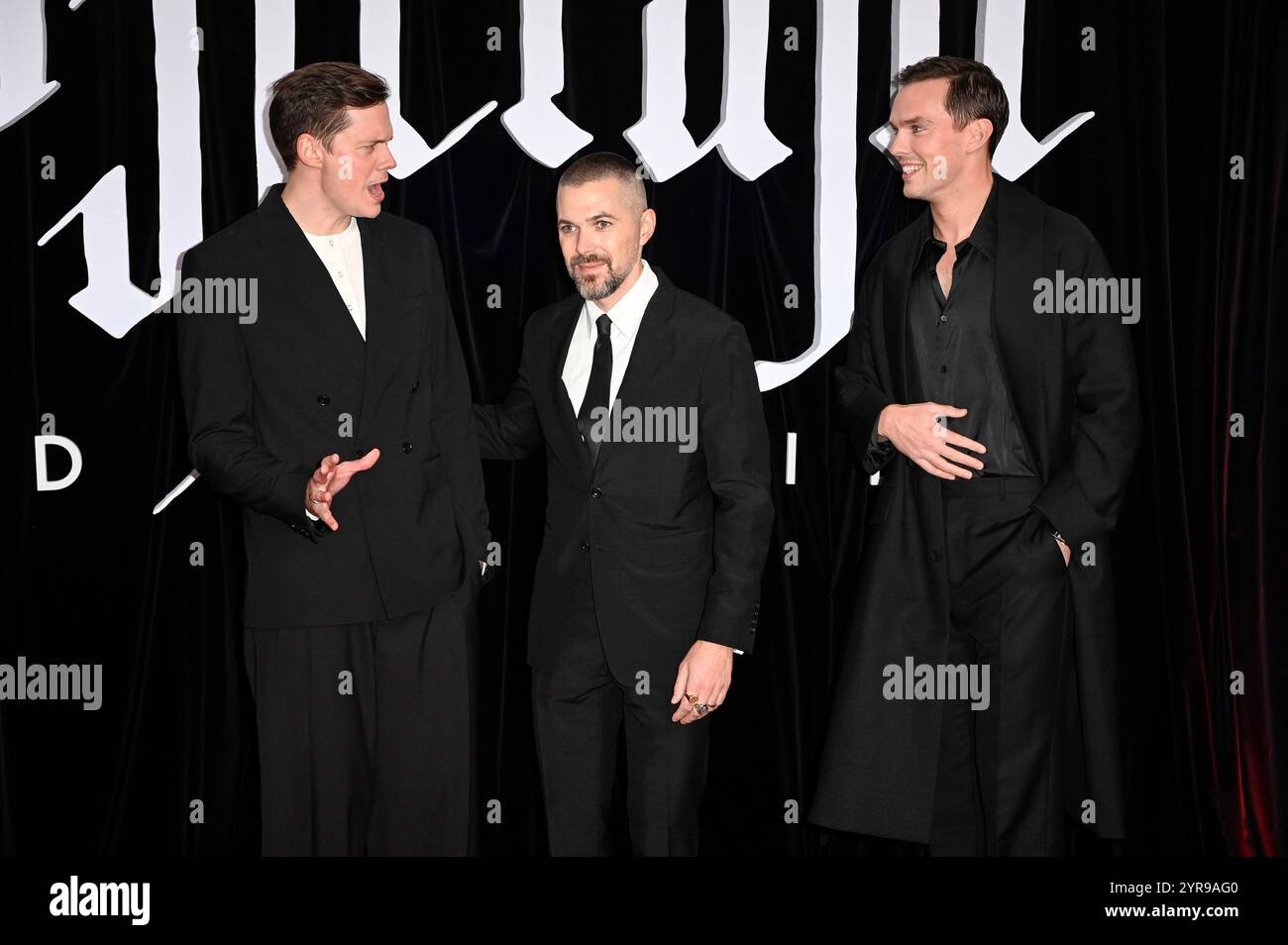 Bill Skarsgard, Robert Eggers und Nicholas Hoult bei der Premiere des ...