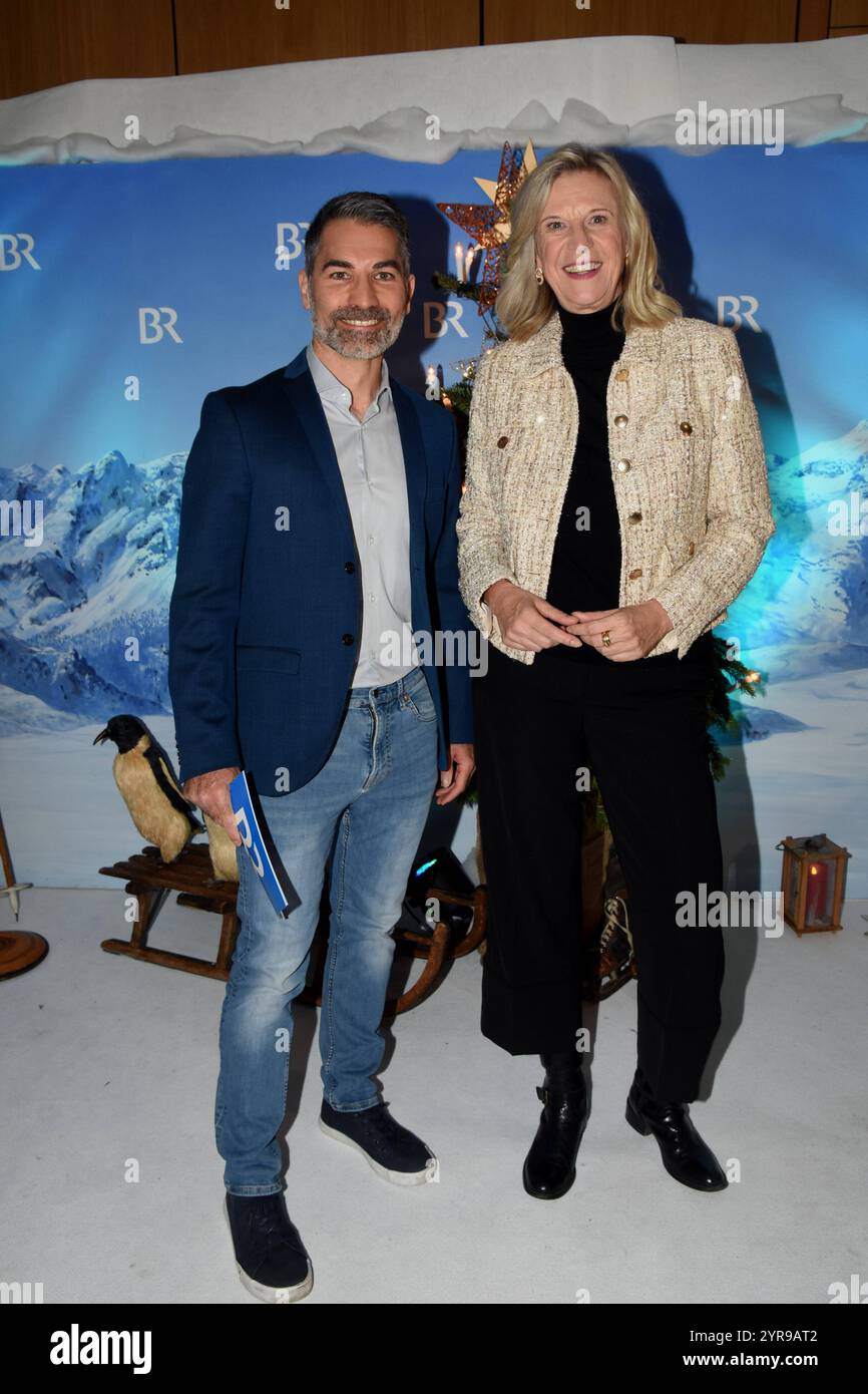 Marcus Fahn BR Moderator Dr. Katja Wildermuth Intendantin München 02.12 ...