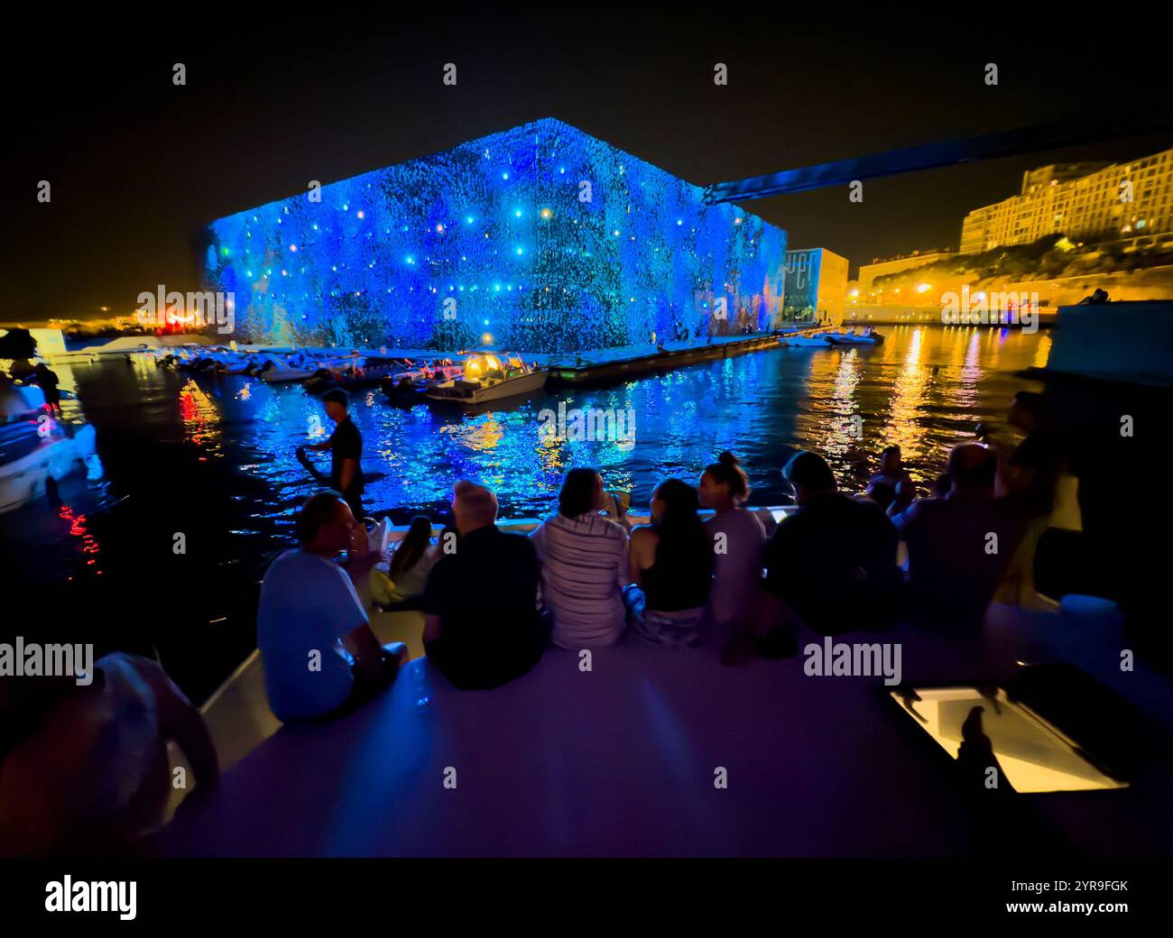 Alter Hafen mit Museum der Zivilisationen Europas, Fort Saint-Jean ...