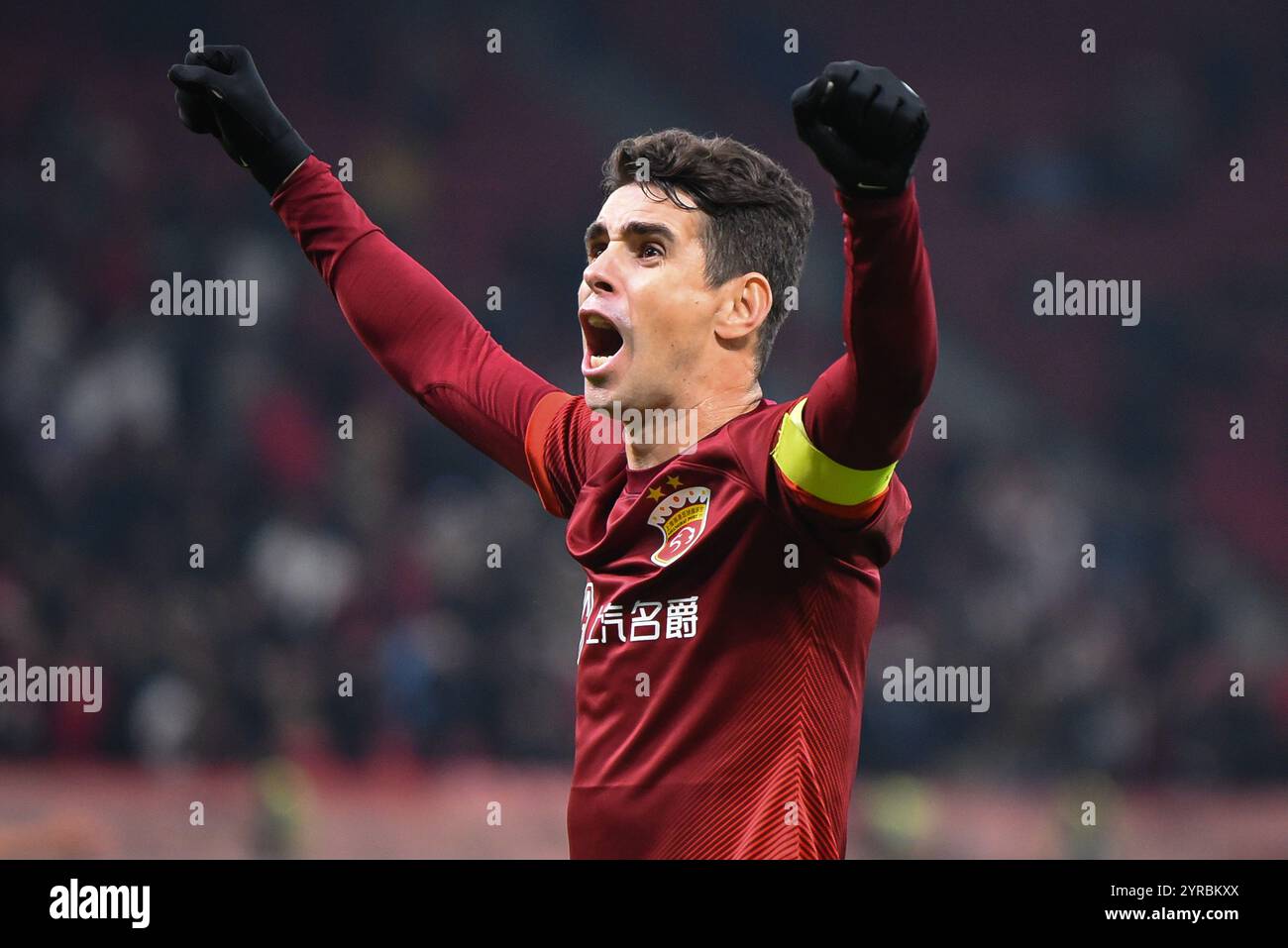 Shanghai, China. 3. Dezember 2024. Oscar #8 des Shanghai Port FC ...