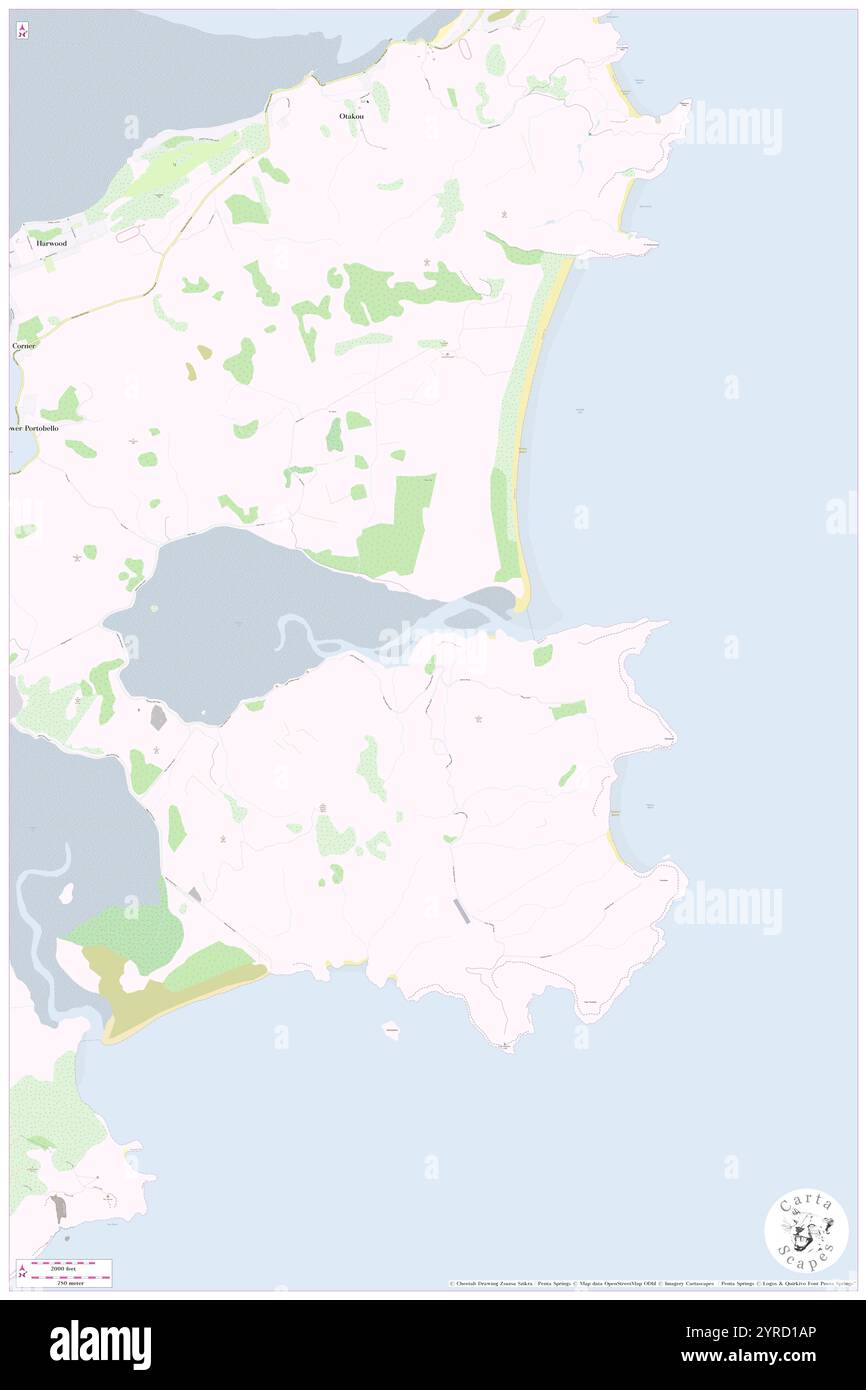 Papanui Cone, Dunedin City, Neuseeland, Otago, s 45 50' 54'', N 170 43 ...