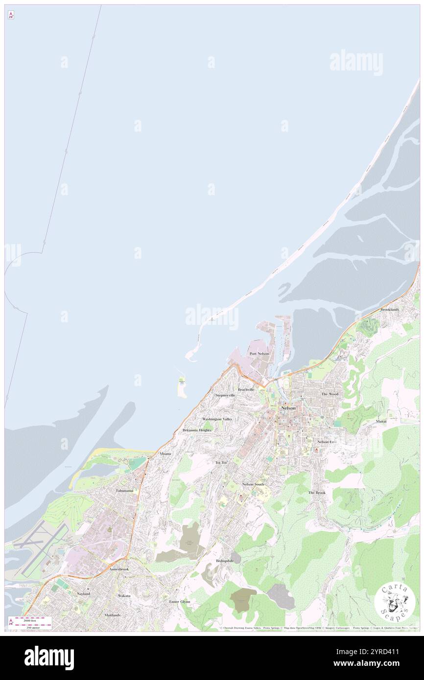 Boulder Bank Lighthouse, Nelson City, Neuseeland, Nelson, s 41 15' 16 ...