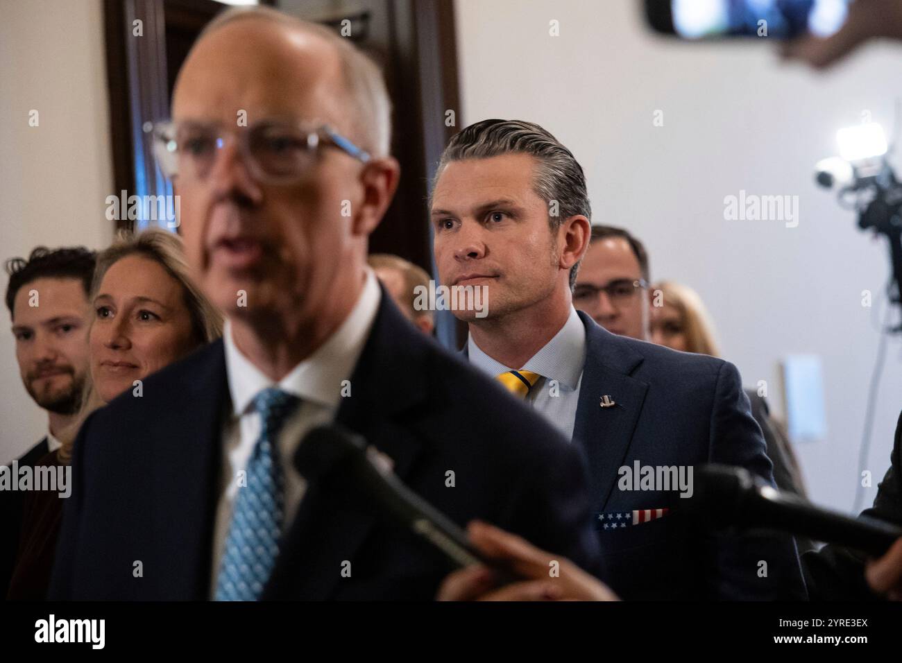Pete Hegseth, President-elect Donald Trump's nominee for secretary of ...
