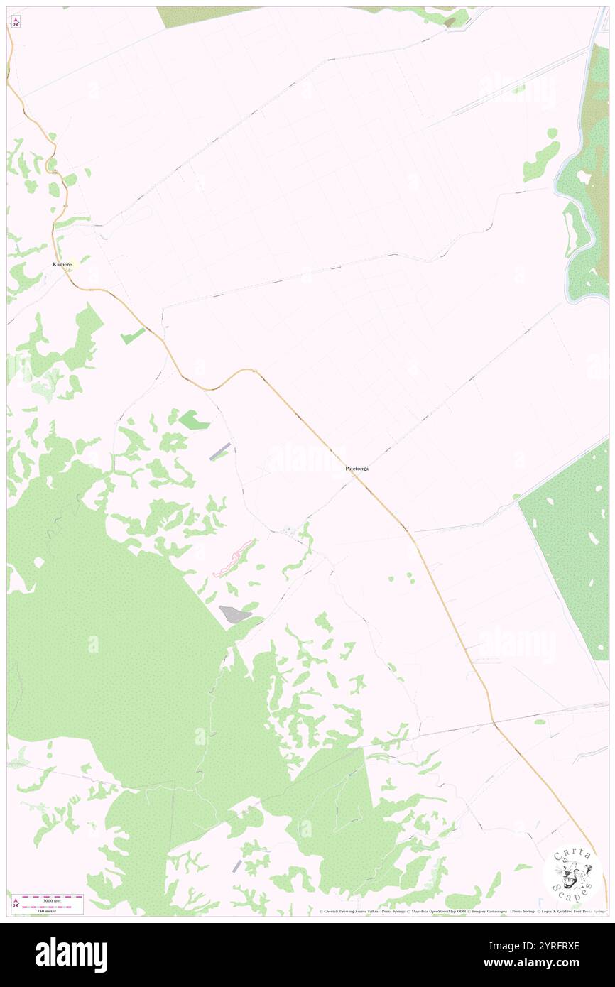 Patetonga, Neuseeland, Waikato, s 37 23' 53'', N 175 27' 36'', Karte ...