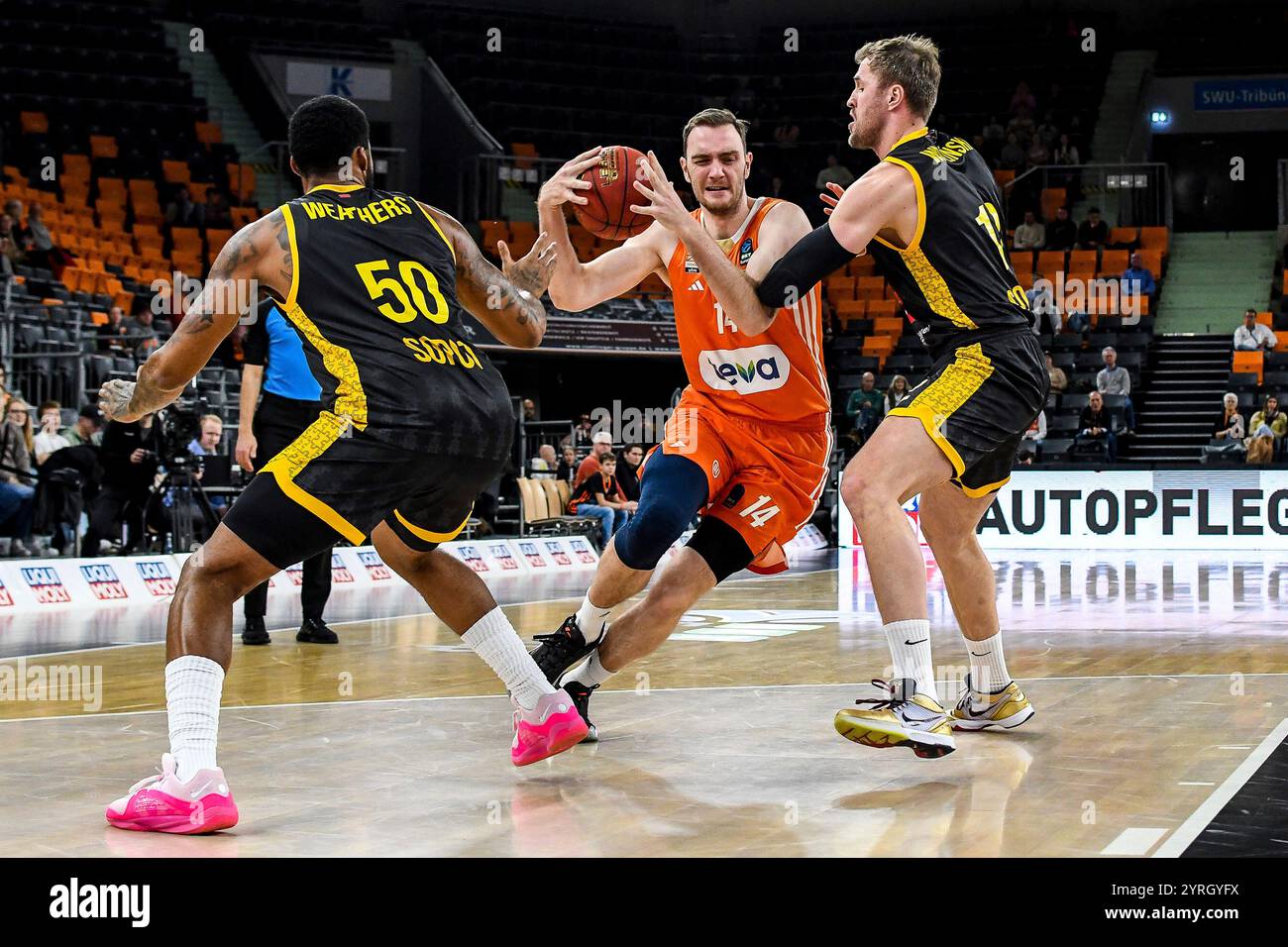 03.12.2024, ratiopharm Arena, Neu-Ulm, DE, EuroCup, ratiopharm Ulm vs ...