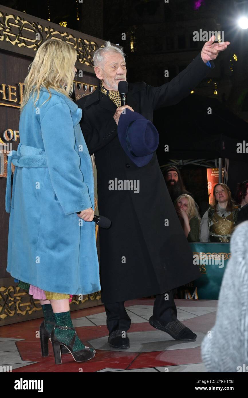London, UK - 3. Dezember 2024 Sir Ian McKellen bei der britischen ...