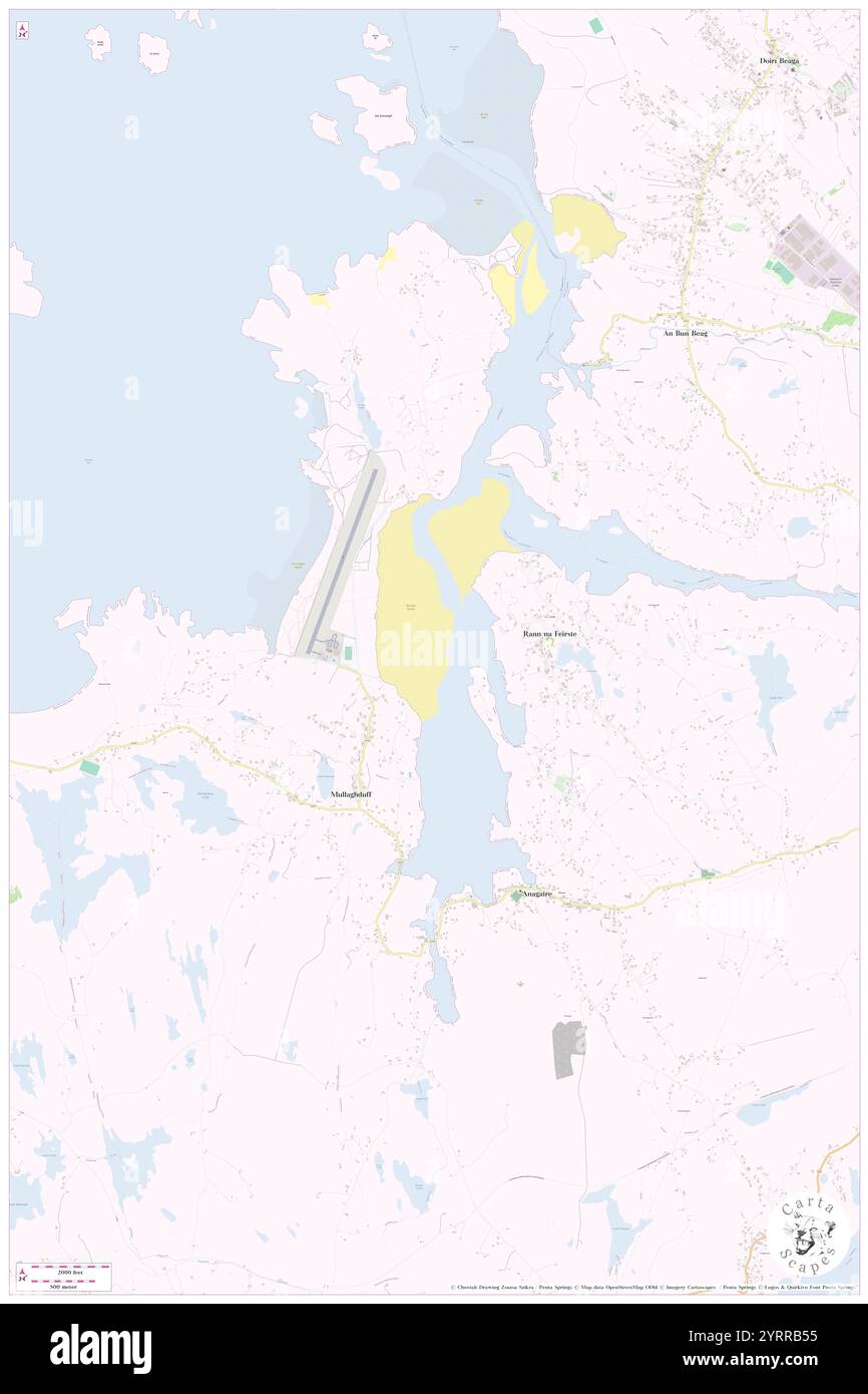 Braade Strand na Feirste, County Donegal, IE, Irland, Ulster, n 55 2 ...