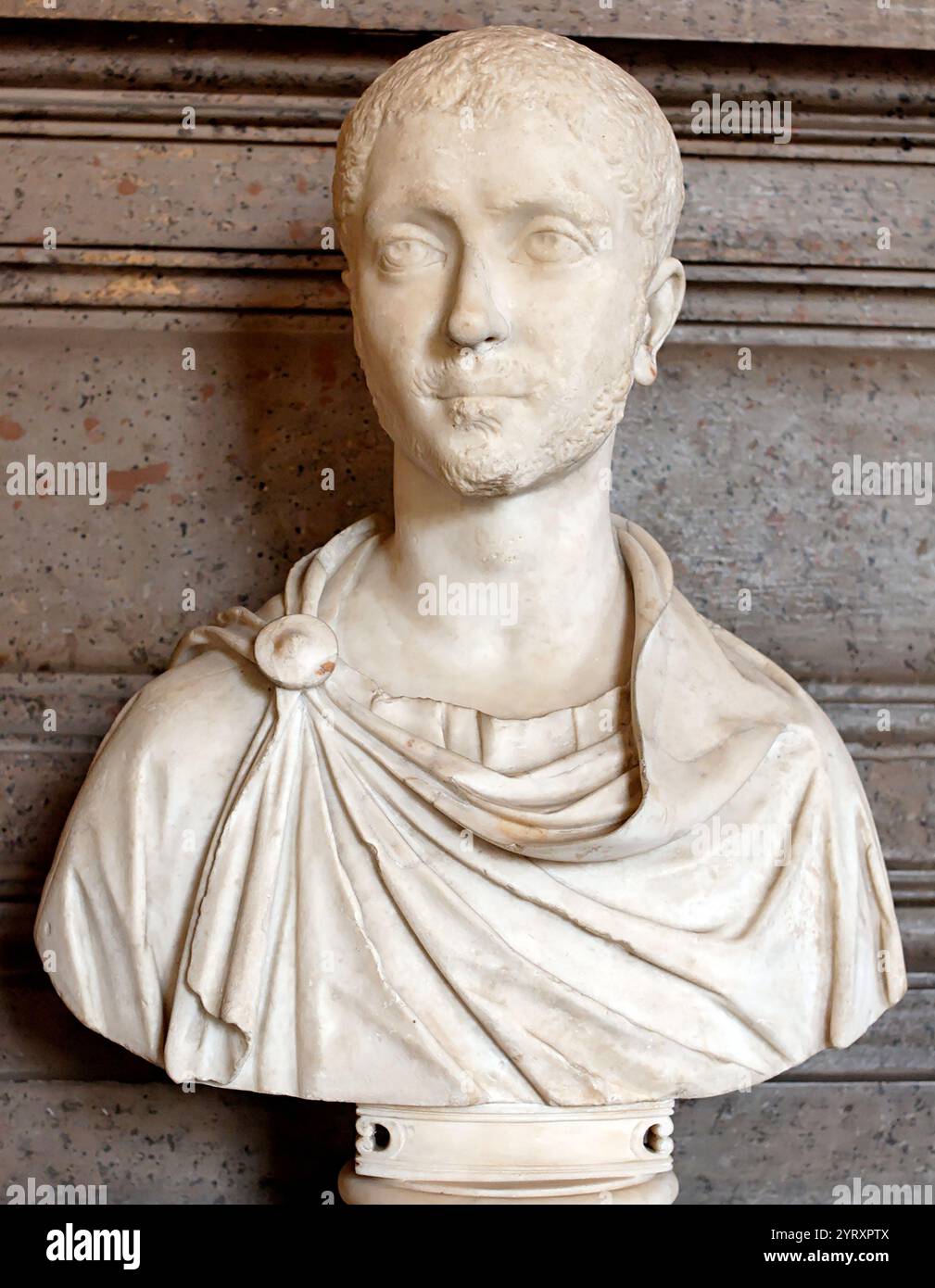 Porträt von Alexander Severus. Marmor, römische Kunstwerke, 222 bis 235 ...