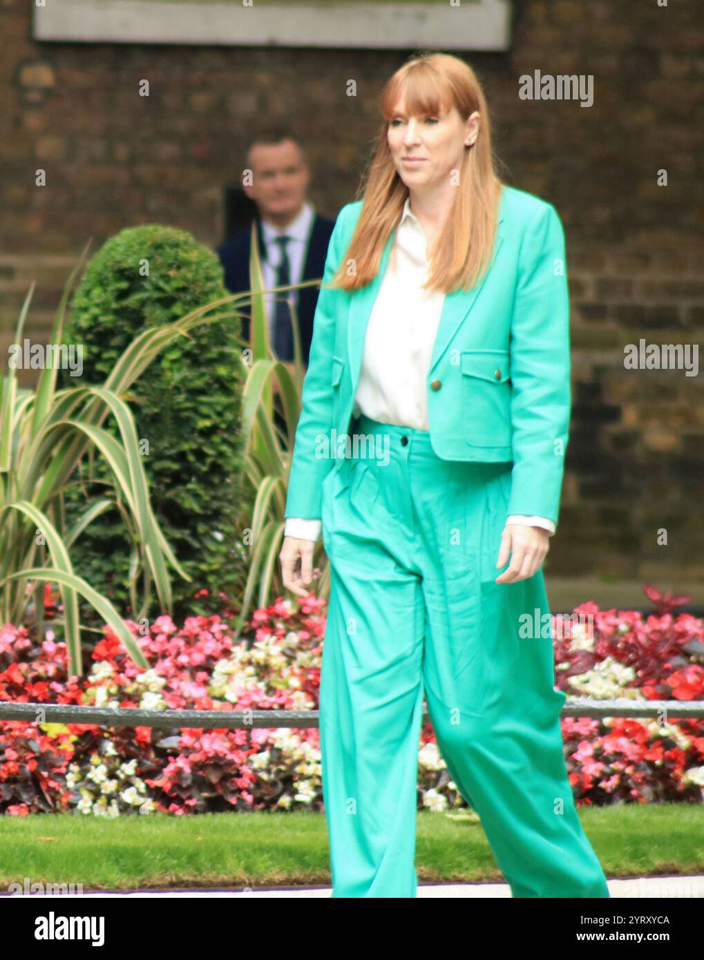 Angela Rayner (stellvertretende Premierministerin) kommt in der ...