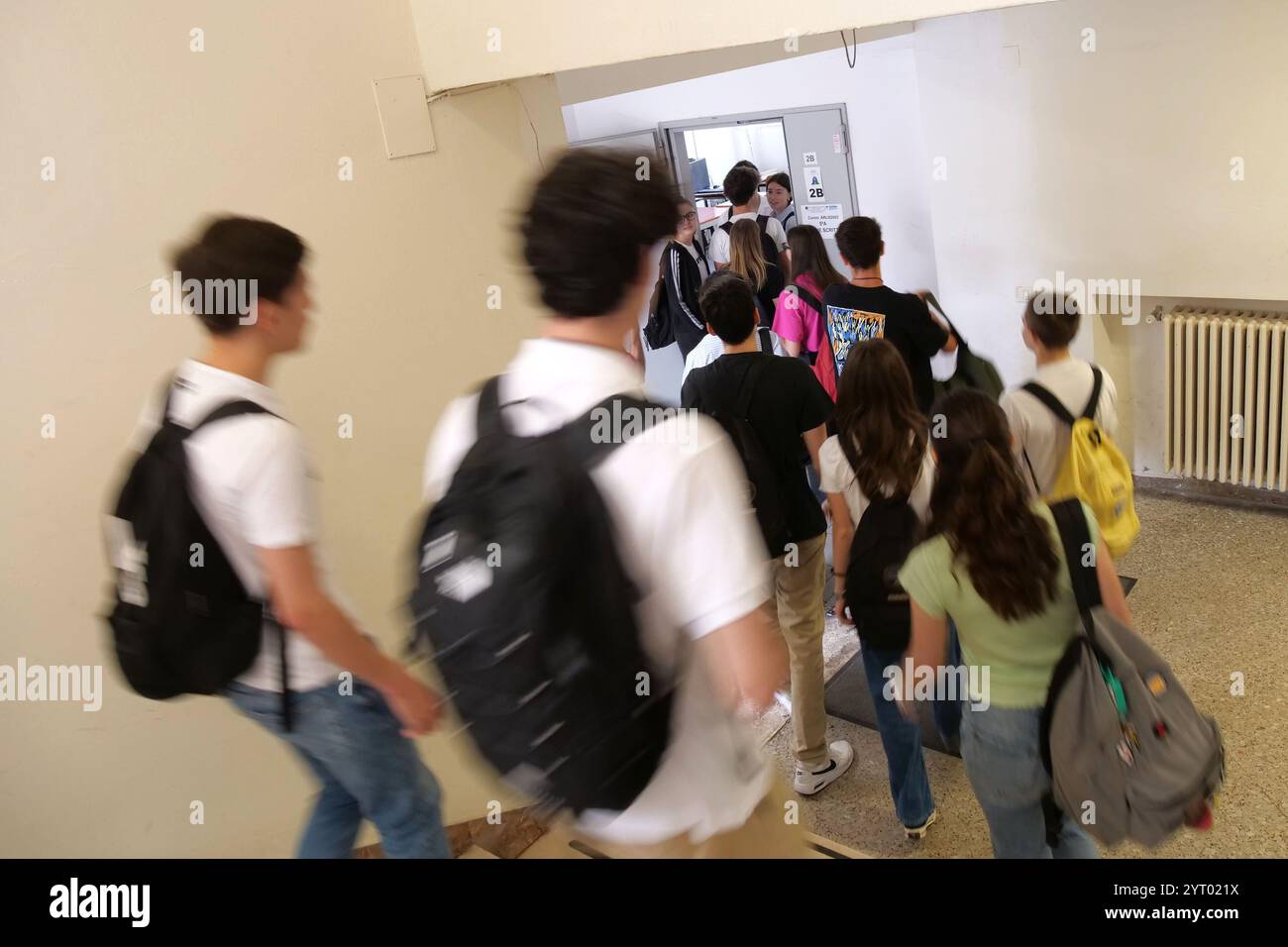 Italien, Arezzo, 19. Juni 2024: Gymnasialreife Examen 2024 ...