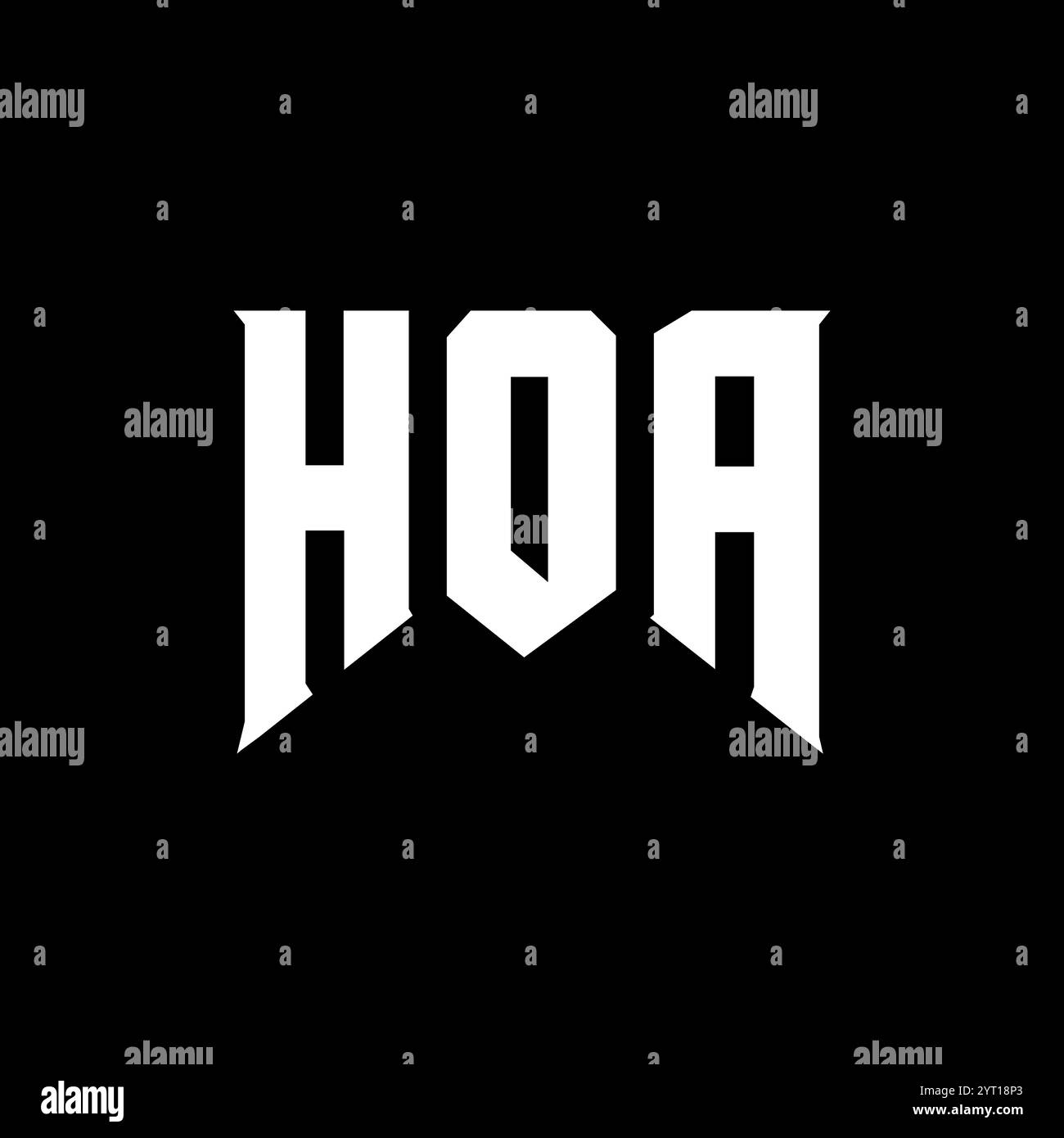 Hoa logo design -Fotos und -Bildmaterial in hoher Auflösung – Alamy