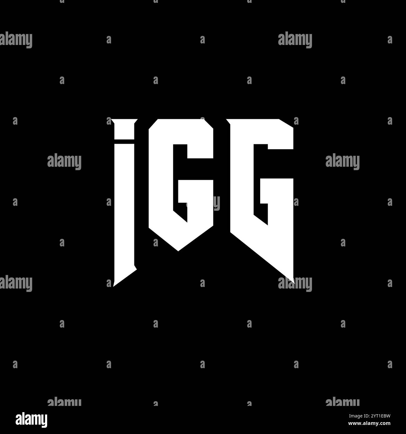 Igg logo design -Fotos und -Bildmaterial in hoher Auflösung – Alamy