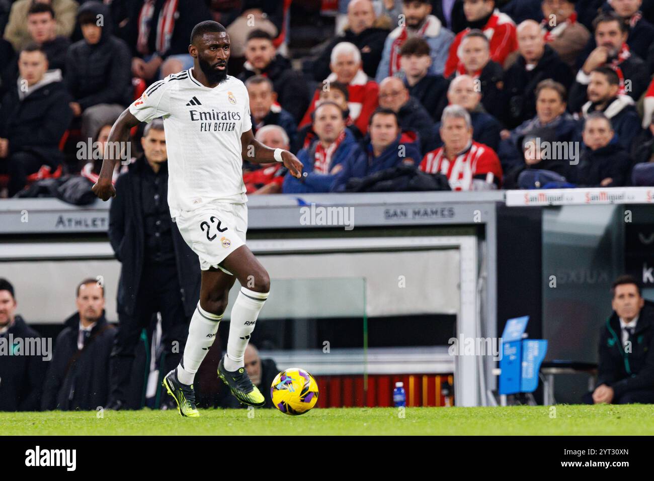 Antonio Rudiger beim SPORTSPIEL LaLiga EA zwischen Teams des Athletic ...