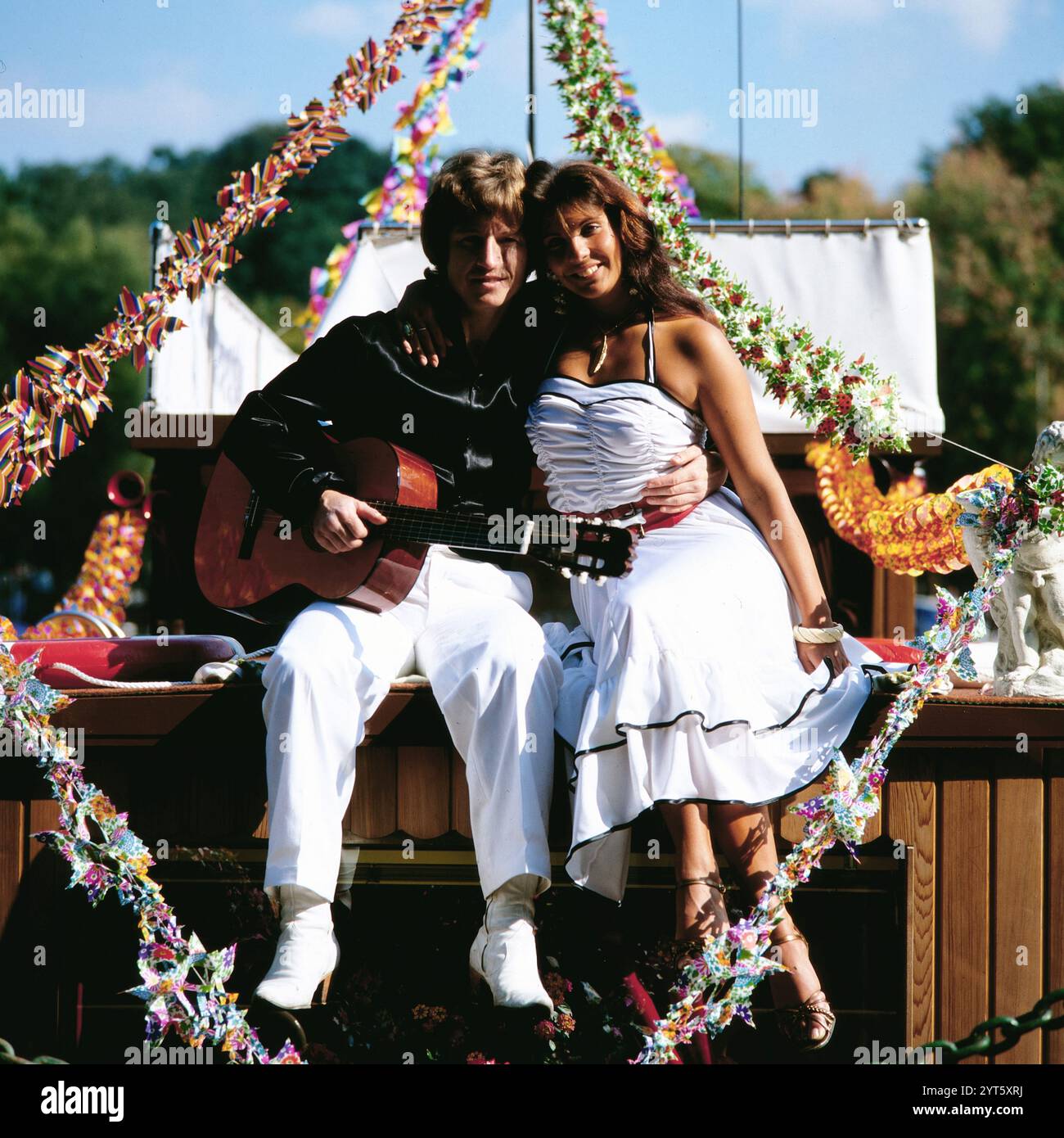 Sänger und Schauspieler Christian anders mit der Schweizer ...