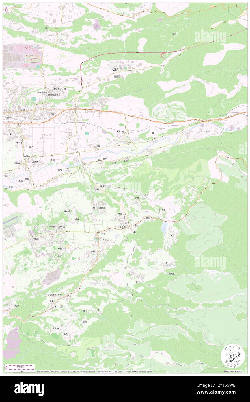 Toriko, Aso-Gun, JP, Japan, Kumamoto, n 32 51' 11'', N 130 54' 51 ...