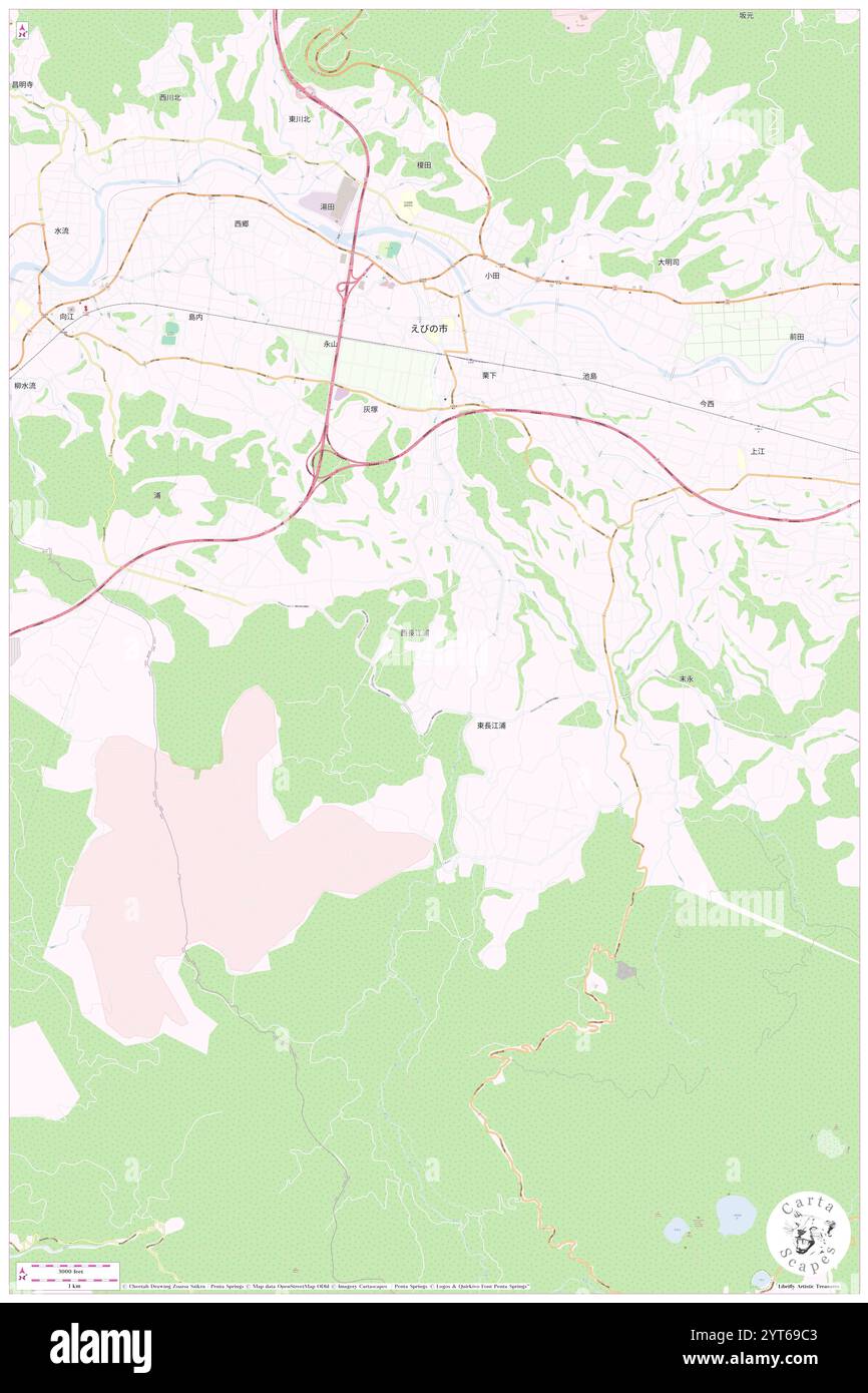 Shinden, Ebino-shi, JP, Japan, Miyazaki, n 32 0' 46'', N 130 48' 41 ...