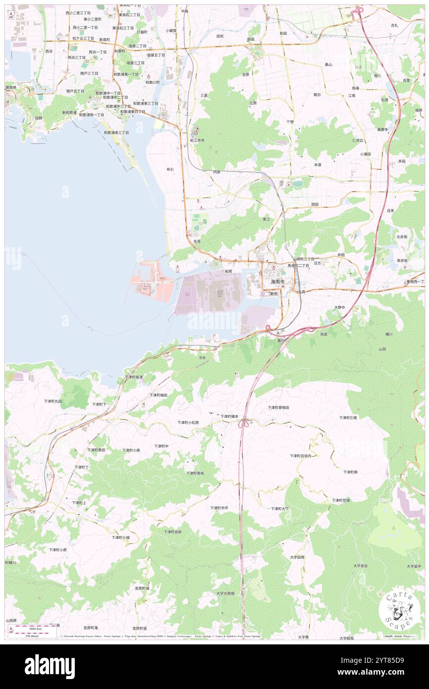 Kainan Ko, JP, Japan, Wakayama, n 34 8' 48'', N 135 11' 39'', Karte ...
