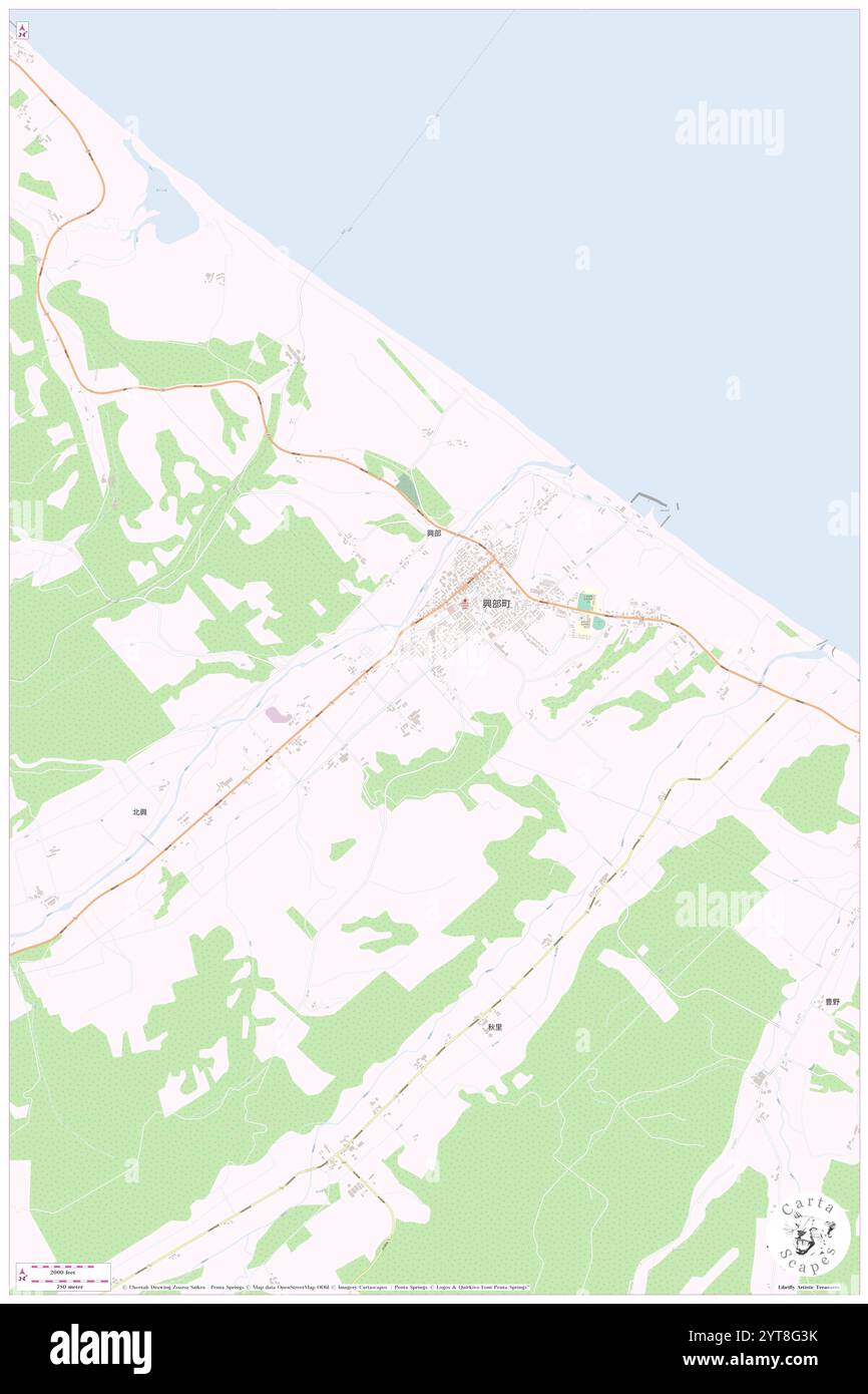 Shin'izumimachi, Monbetsu Gun, JP, Japan, Hokkaido, n 44 27' 56'', N ...