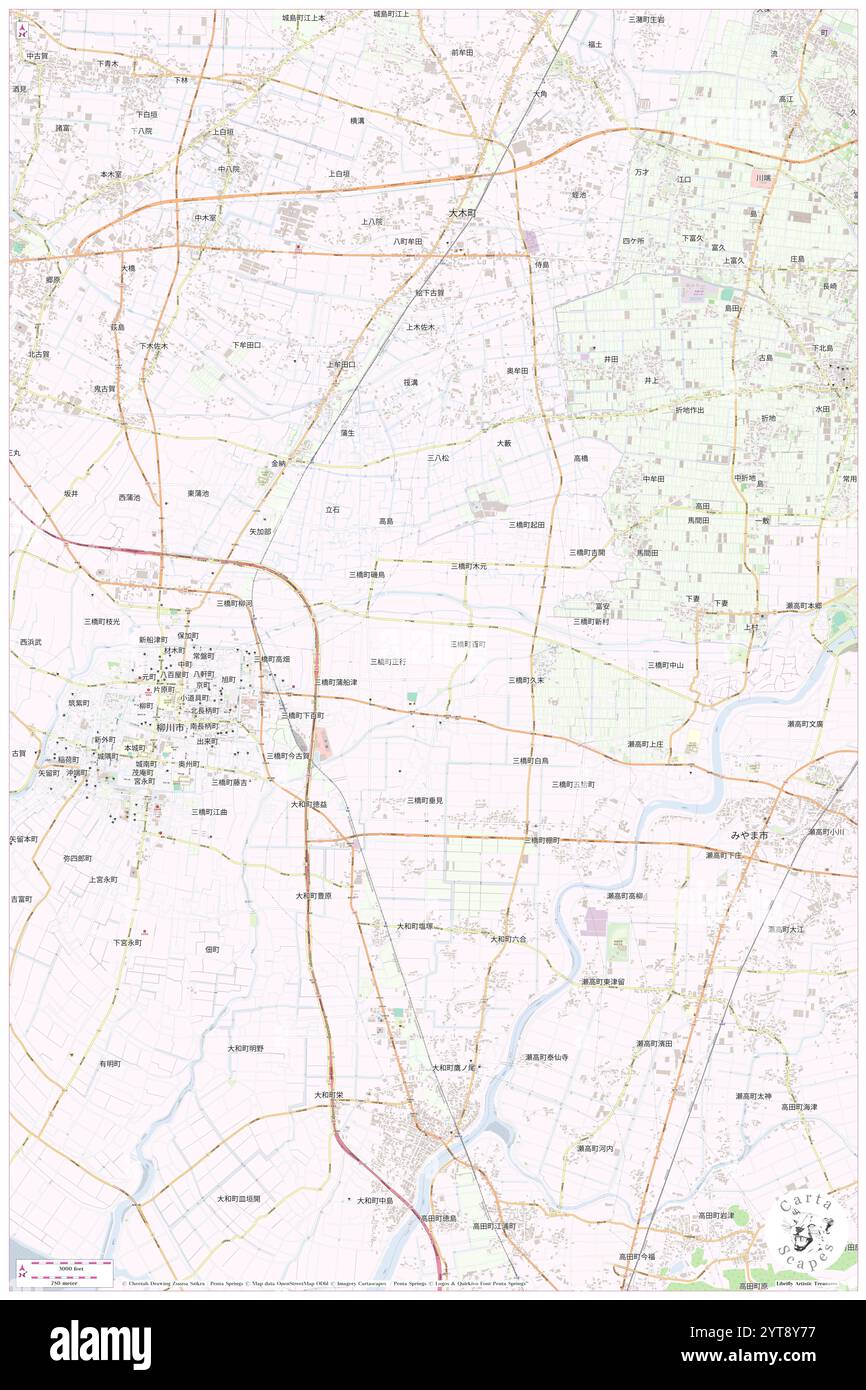 Mitsuhashimachi-hyakucho, Yanagawa Shi, JP, Japan, Fukuoka, n 33 10' 14 ...