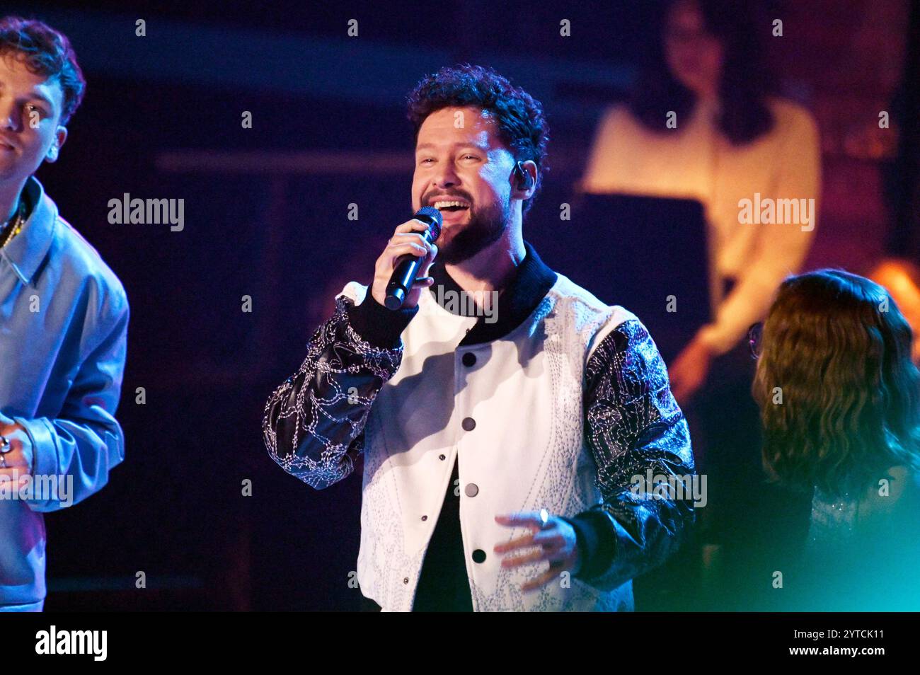 Calum Scott im Finale der 14. Staffel der Castingshow The Voice of ...