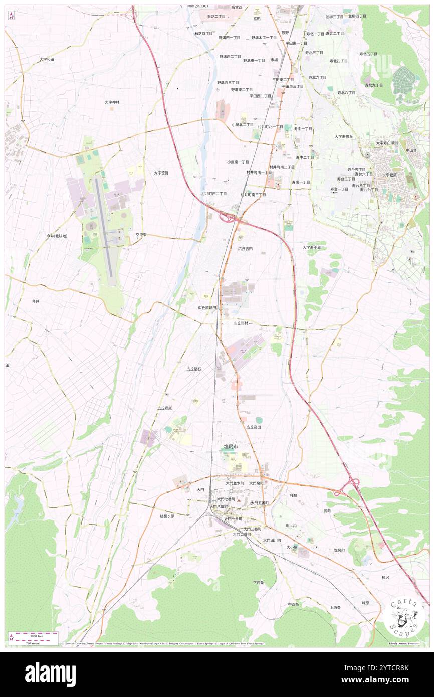 Hirooka-eki, Shiojiri-shi, JP, Japan, Nagano, n 36 8' 52''', N 137 56 ...