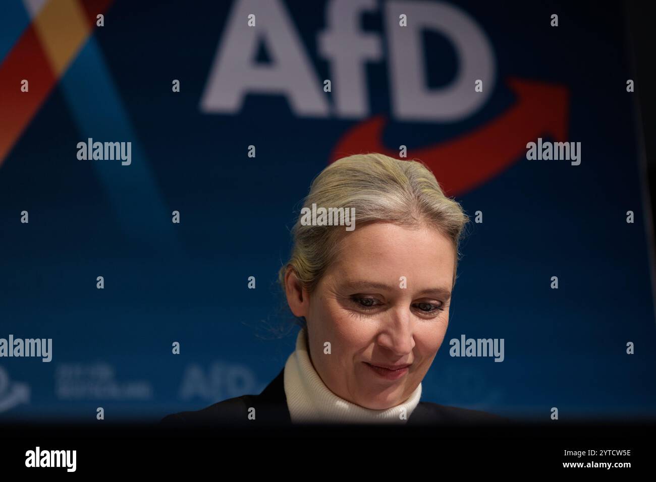Berlin, Deutschland. Dezember 2024. Alice Weidel (AfD ...