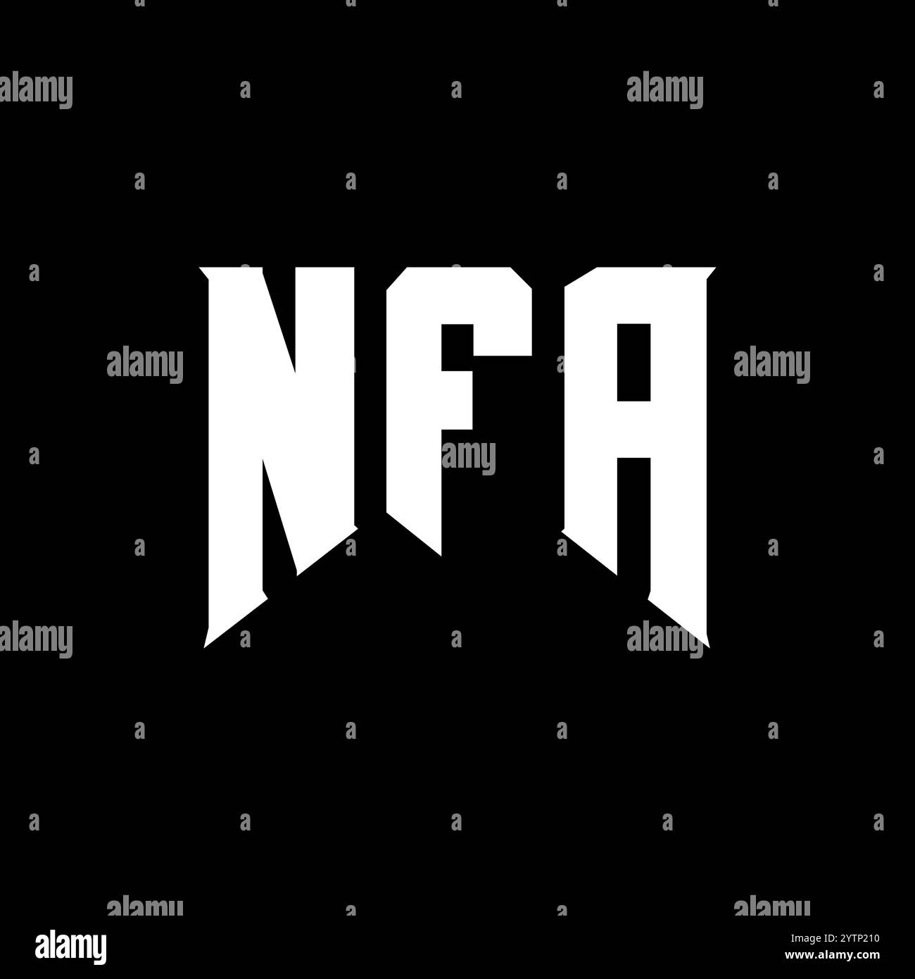 Nfa tech logo Stock-Vektorgrafiken kaufen - Alamy