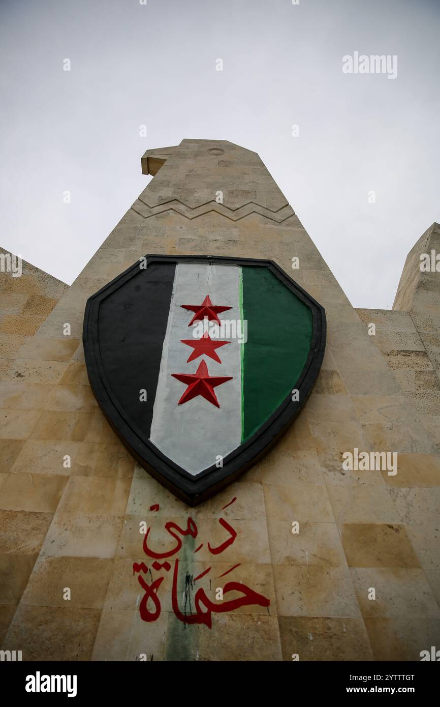 7. Dezember 2024: Hama, Syrien. Dezember 2024. Die syrische ...
