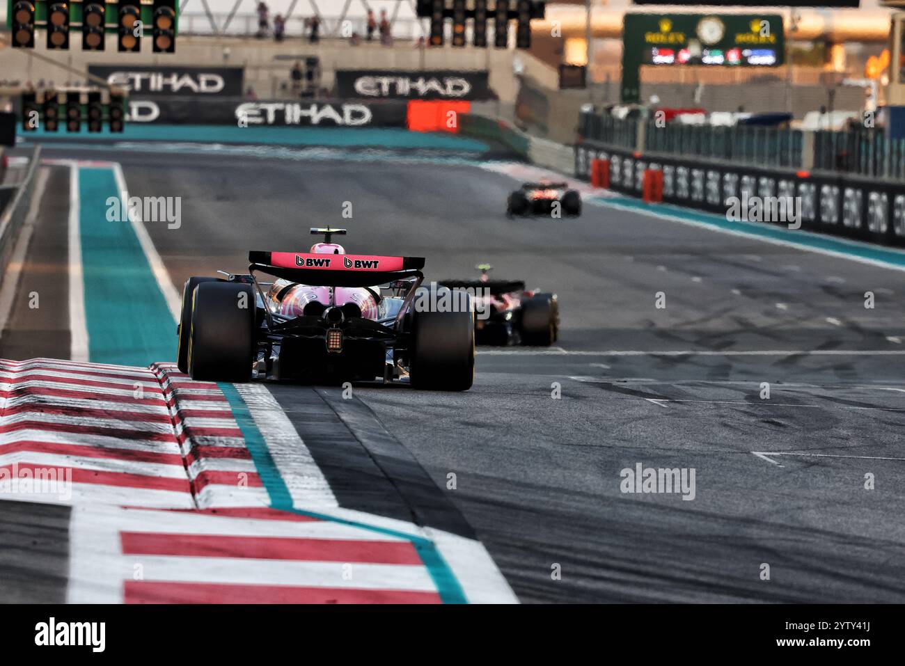 Abu Dhabi, Abu Dhabi. Dezember 2024. Pierre Gasly (FRA) Alpine F1 Team A524. 08.12.2024. Formel ...