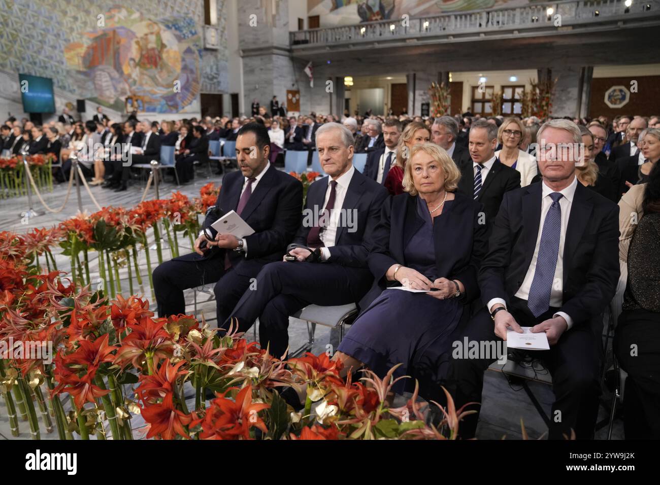 Oslo, Norwegen. Dezember 2024. Storting-Präsident Masud Gharahkhani (AP ...