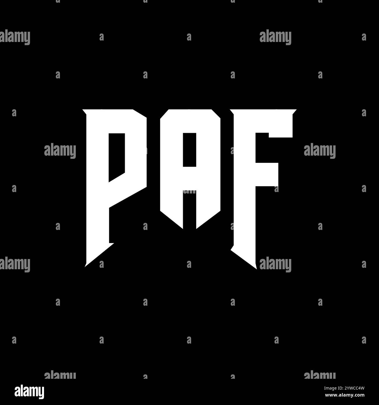 Paf logo design -Fotos und -Bildmaterial in hoher Auflösung – Alamy