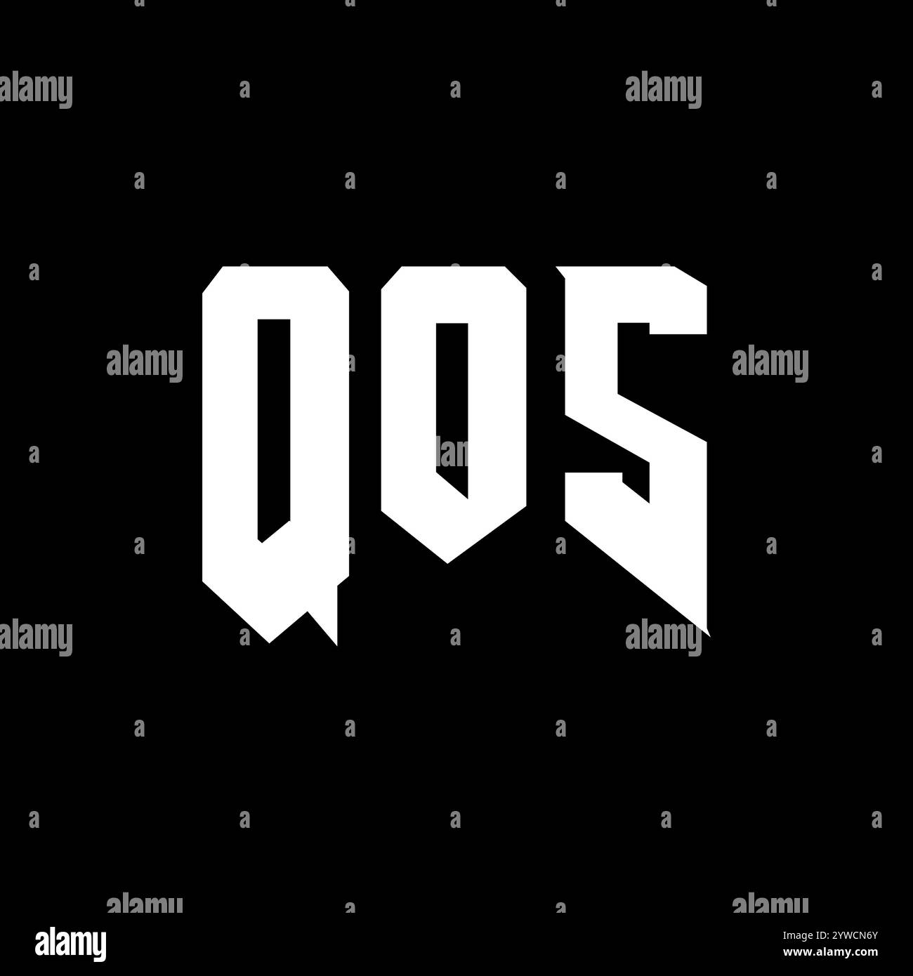 Qos logo Stock-Vektorgrafiken kaufen - Alamy